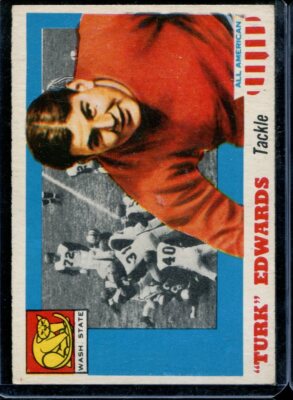 1955 Topps All American #36 Turk Edwards HOF EX LOOK! | eBay