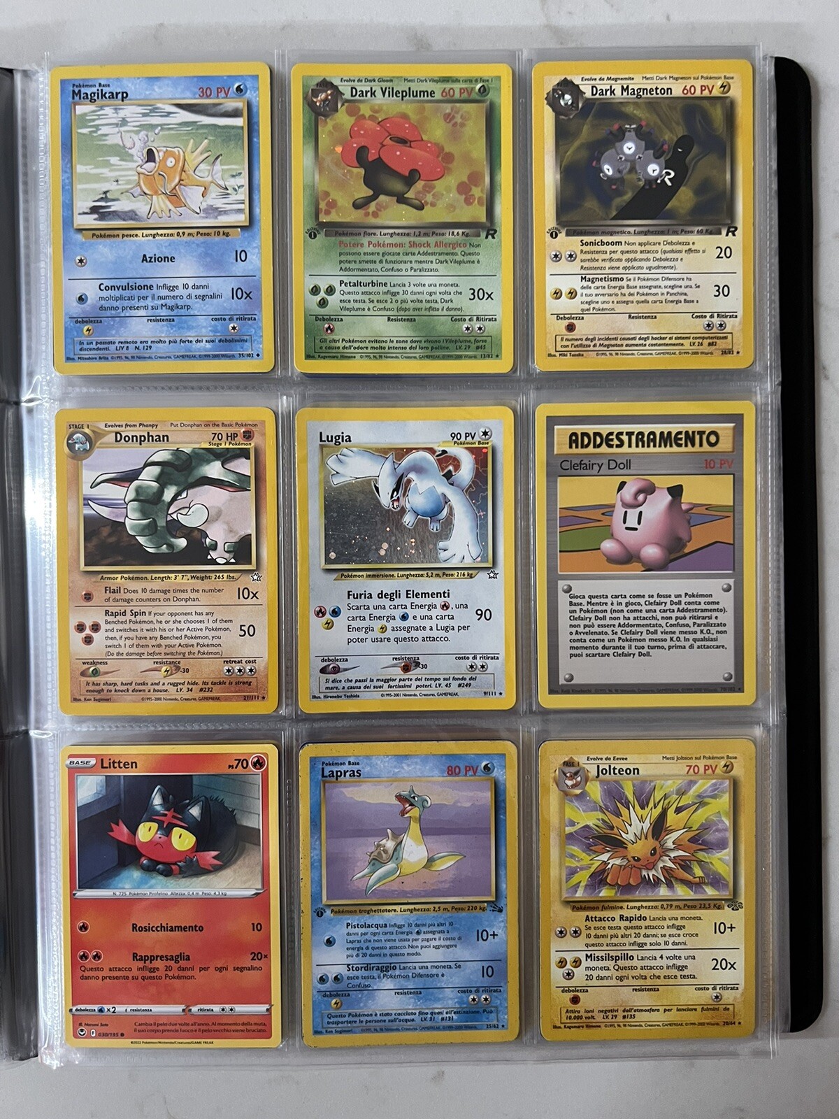 Mystery Box Pokemon Card Lotto 20 Carte ITA Rare Holo Reverse Vintage ...