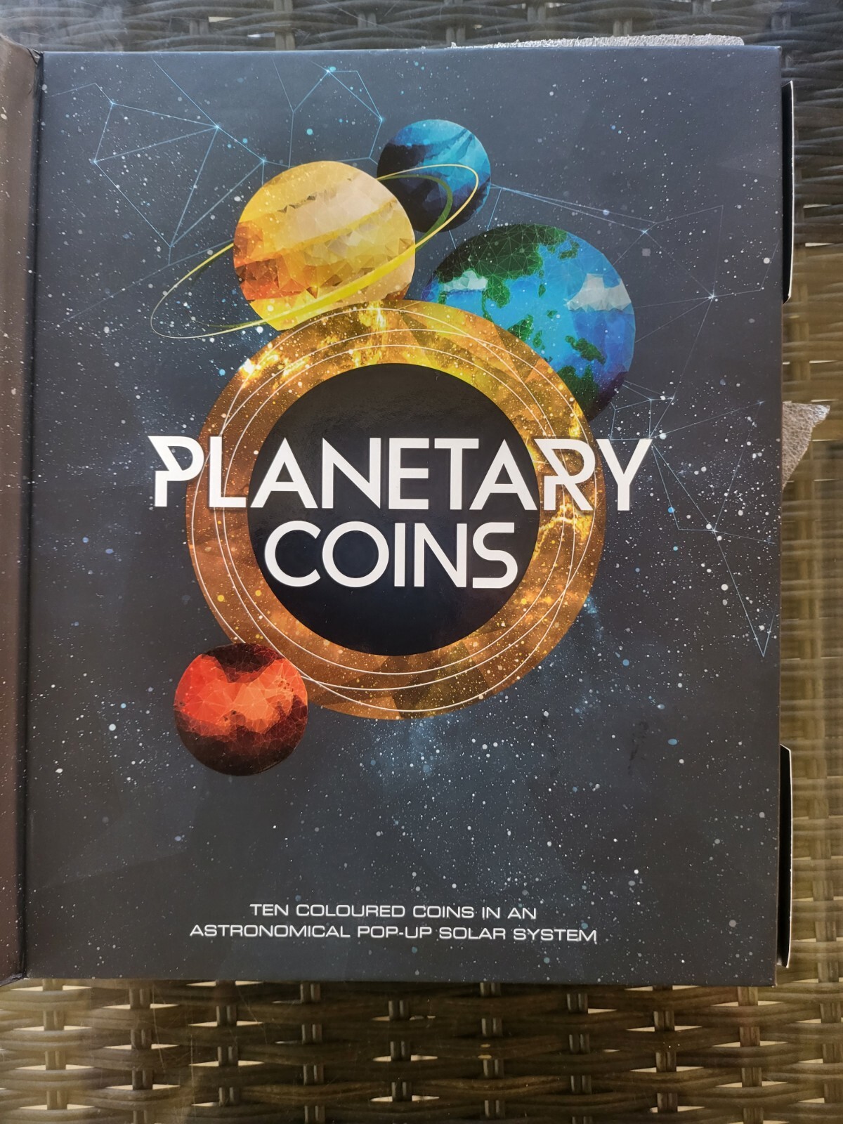2017 Planetary Coin Graded Pop-Up Book, ($2 Mars Coin) ️💯🔥MUST SELL ...
