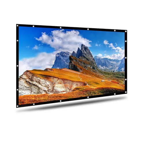 Écran de Projection 4K HD 16 9 écran 120 Pouces PliablePortable Anti ...