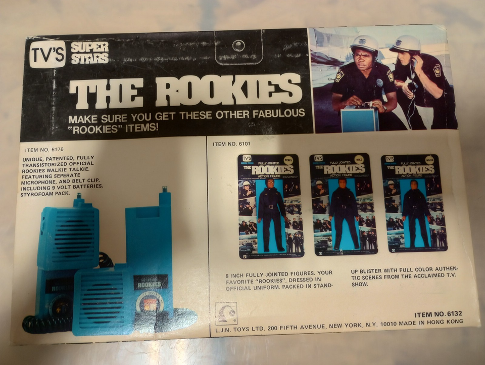Vintage LJN SWAT Emergency Figure Mego Rookies ROOKIES ACCESORY PACK ...