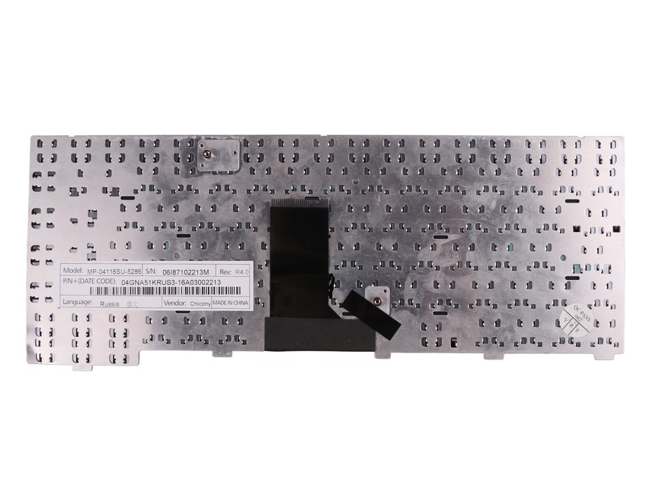 New Laptop Keyboard for ASUS ASUS A3A A3E A3H A3V A4 A7 A7V R20 A3A ...