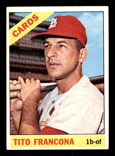 1966 Topps Baseball #163 Tito Francona EX *e1 | eBay