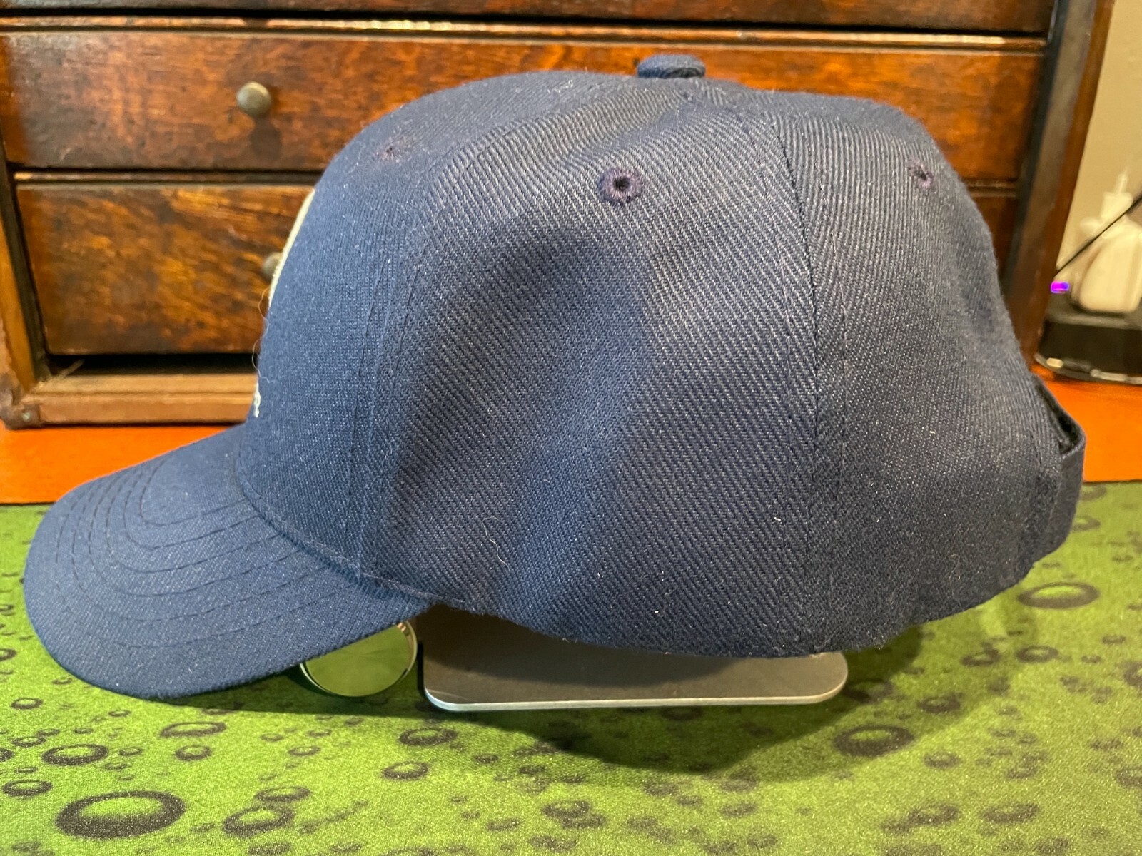 Mercedes-Benz - Navy Blue - Silver Logo - Strapback -… - Gem