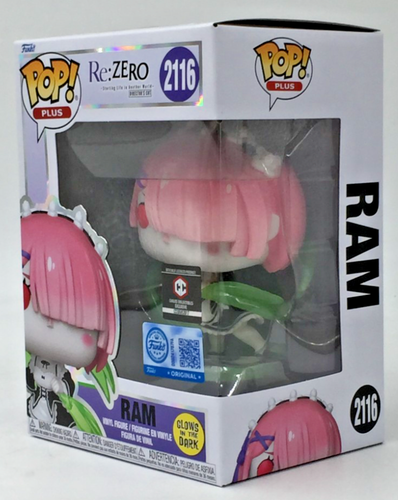 Funko Pop Plus Re Zero Starting Life In Another World Ram Glow