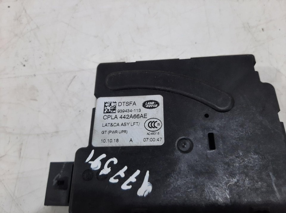 2018 JAGUAR I-PACE Mk1 5 Door Hatchback Tailgate Lock Assembly T2H47867 ...