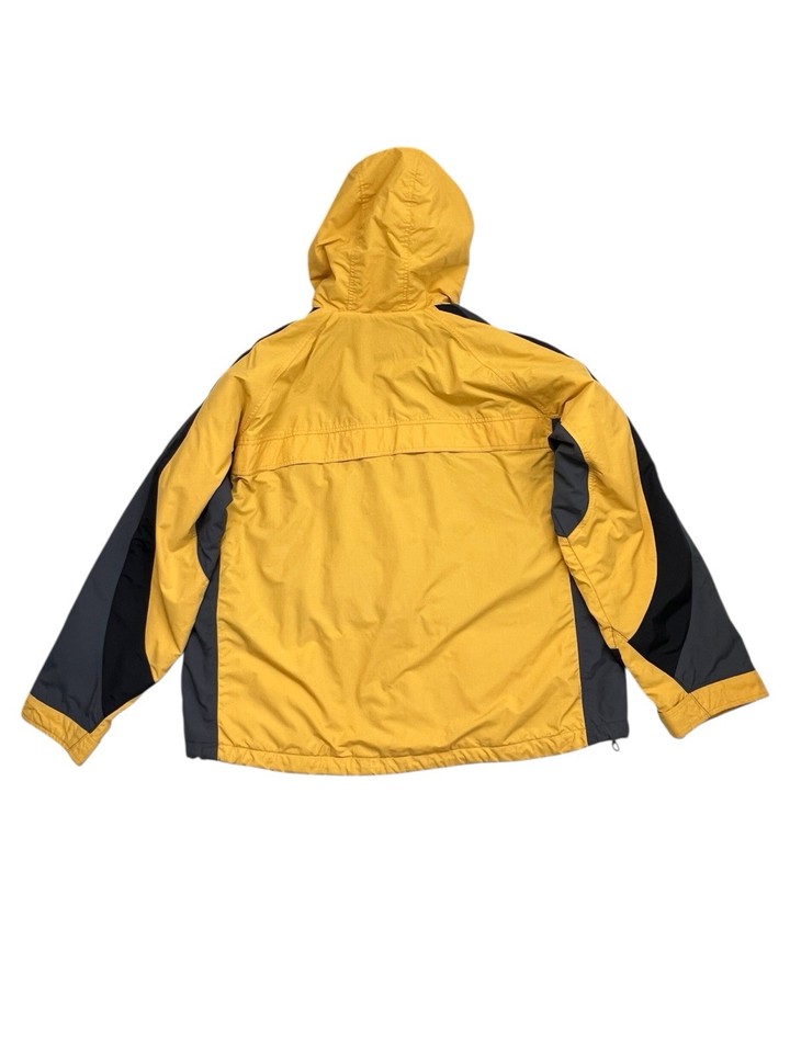 Columbia Men’s XL Hooded Winter Ski Jacket Snow Waterproof Yellow Black ...