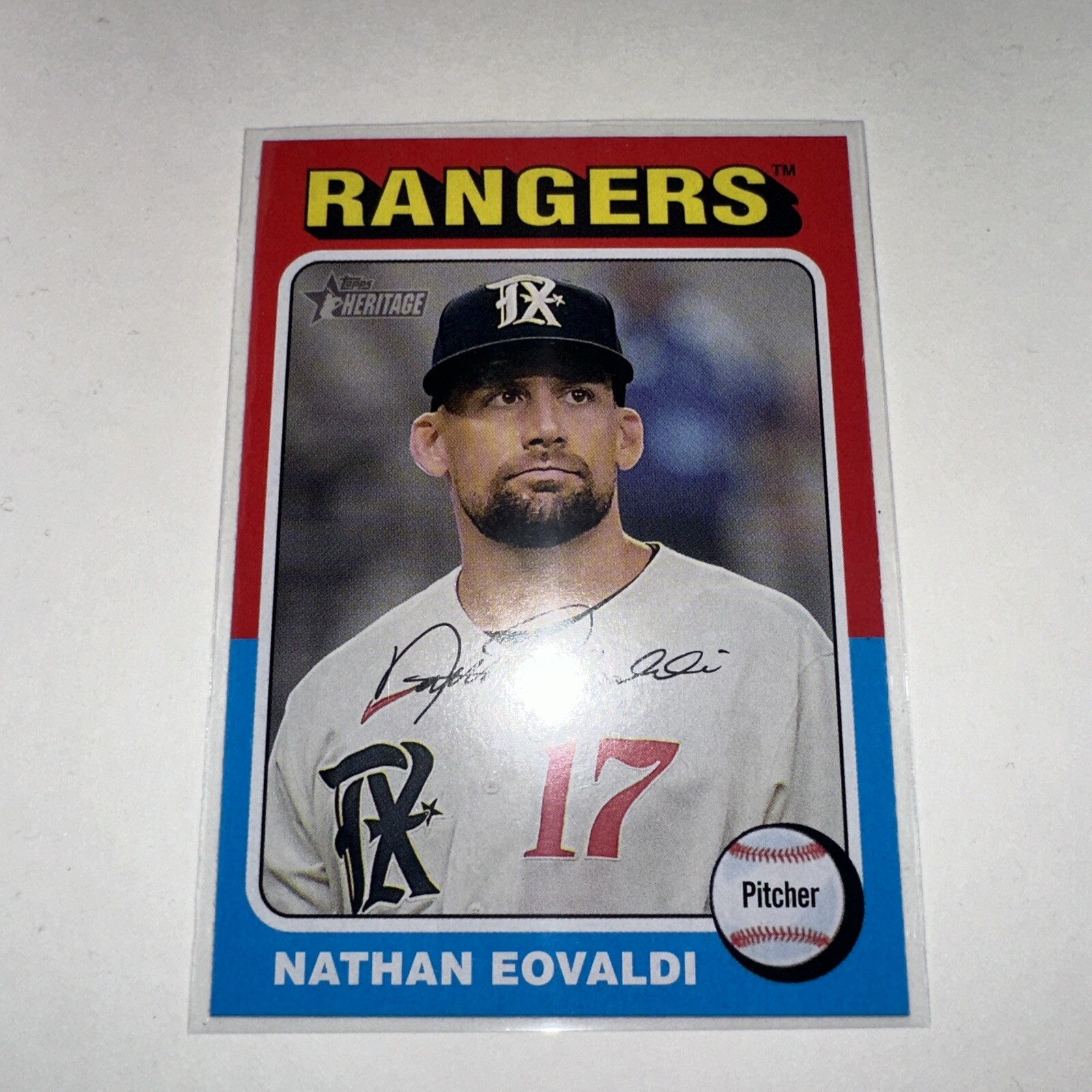 2024 Topps Heritage - #82 Nathan Eovaldi | eBay