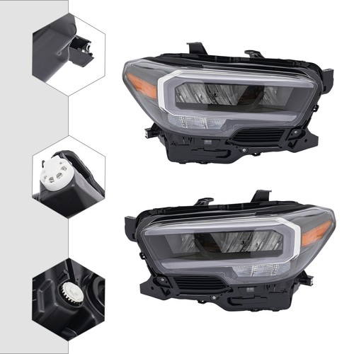 For 2020-2023 Toyota Tacoma LED Headlights Daytime Running Lights Left ...