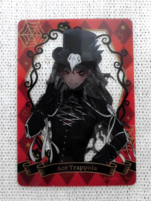 Disney Twisted Wonderland Plastic card Ace Trappola Heartslabyul scary ...