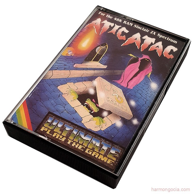 Sinclair ZX Spectrum 48K Game - ATIC ATAC - Ultimate - Tested & Working ...