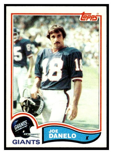 1982 Topps #420 Joe Danelo New York Giants Excellent | eBay