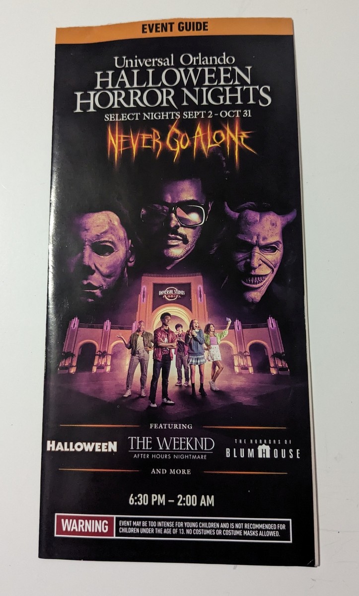Universal Studios Horror Nights Poster