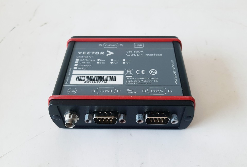 Vector VN1630A Can/ Lin Interface With 2 x CANcable 2Y - New in Box | eBay