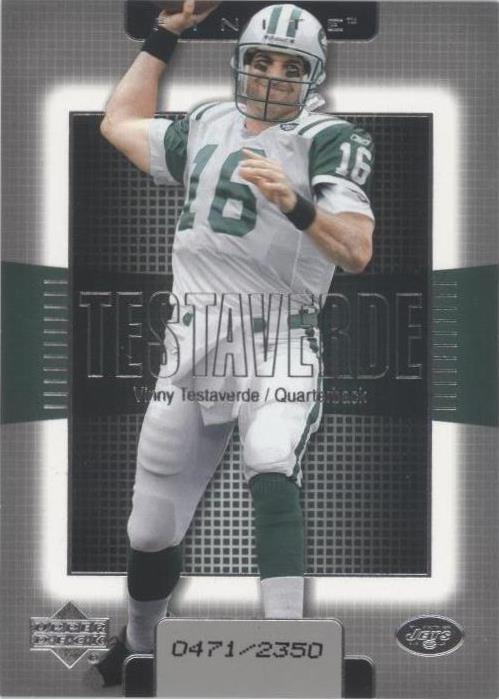 2003 Upper Deck Finite Vinny Testaverde #98 for sale | eBay