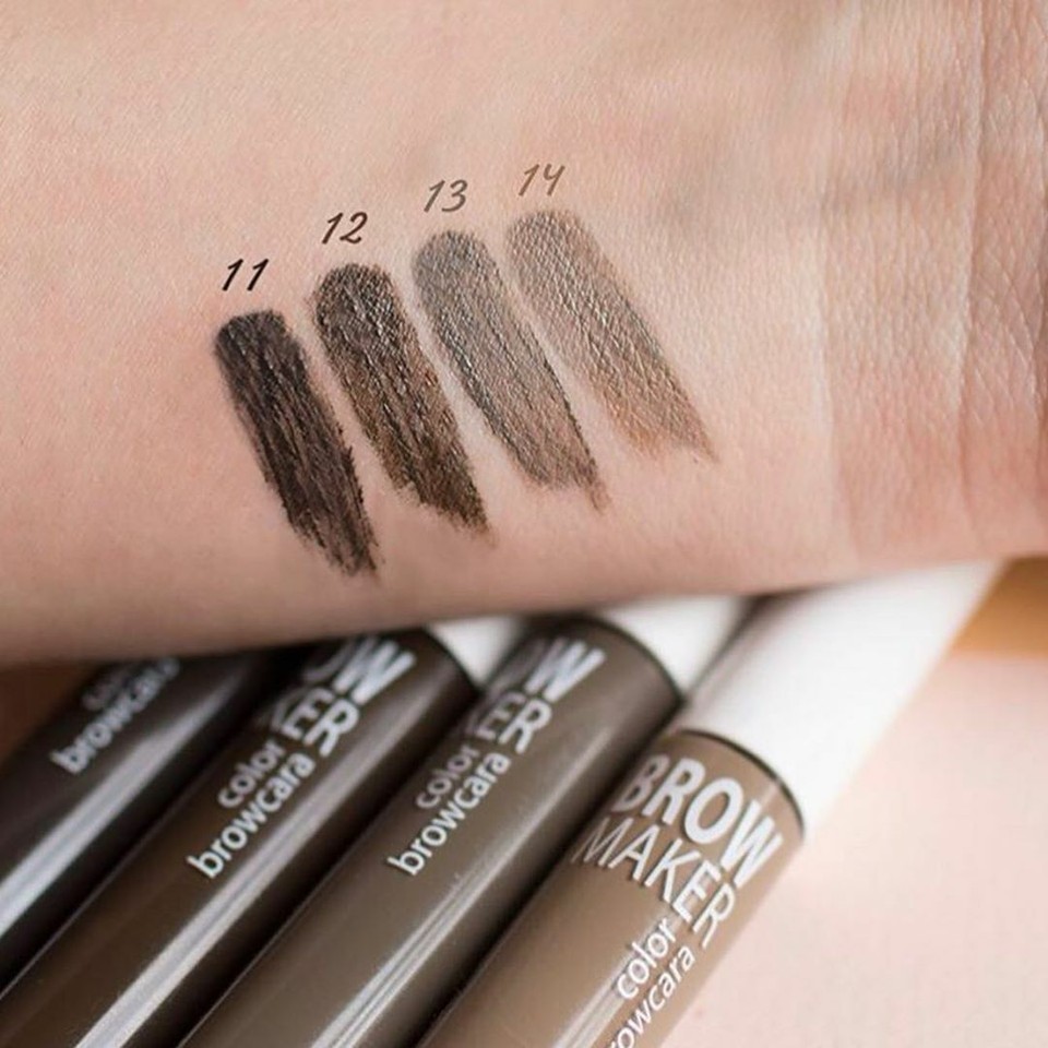 Belor Design Make Up Eyebrow Tinted Gel BROWCARA BROW MAKER Natural ...