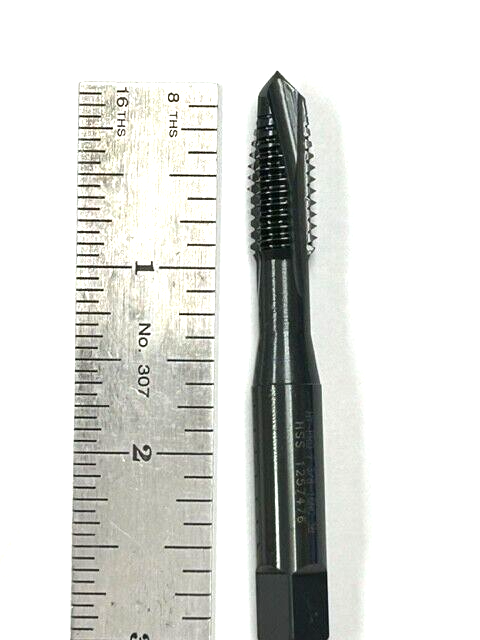 3/8-16 HYPRO-7 3FLUTE SPIRAL POINT PLUG TAP BLACK OXIDE OSG 2881001 ...
