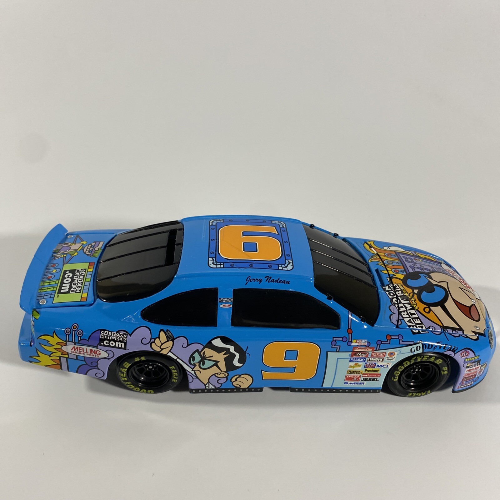Jerry Nadeau #9 1:24 NASCAR Cartoon Network Wacky Racing 1999 LTD ...