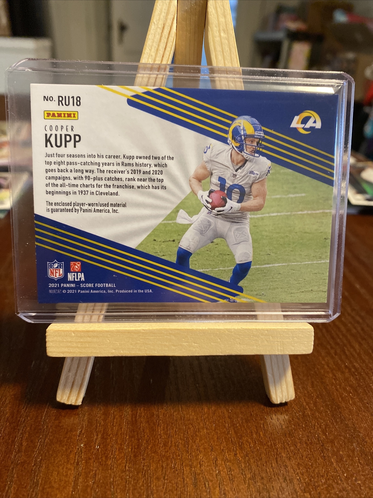 2021 Score - Rise Up - #RU18 - Cooper Kupp - Los Angeles Rams Player ...