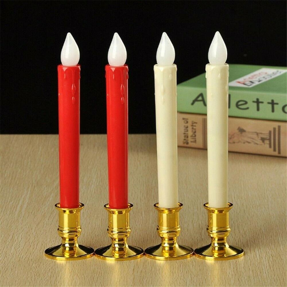 Party Decor Candelabra Stick Plastic Candle Holder Straight Taper ...