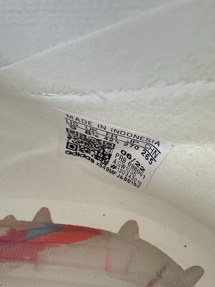 Adidas Predator Edge+ SG Soccer Cleats White Al Rihla GW1035 Men’s Size ...