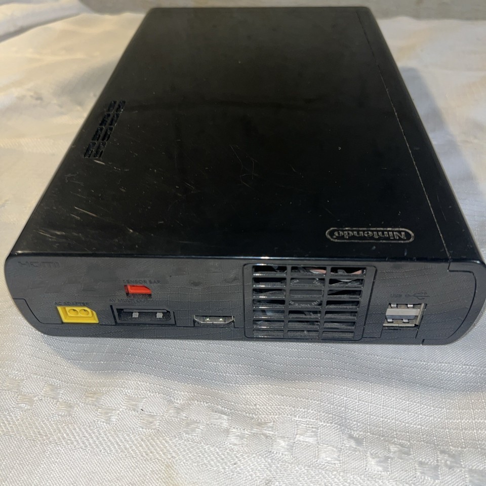 Nintendo Wii U Console Black 32 GB: Game Pad, Power Supplies, HDMI ...