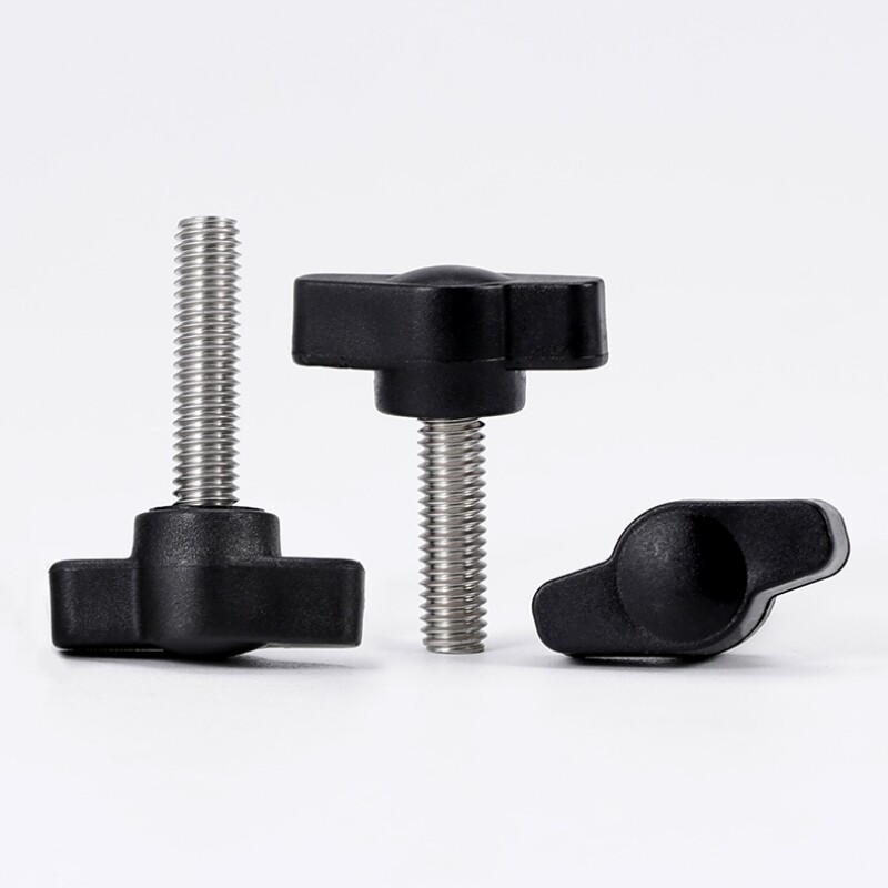 Wings Knob Male M4 M5 M6 M8 Clamping Thumb Screw Wing Nut Drill Router ...