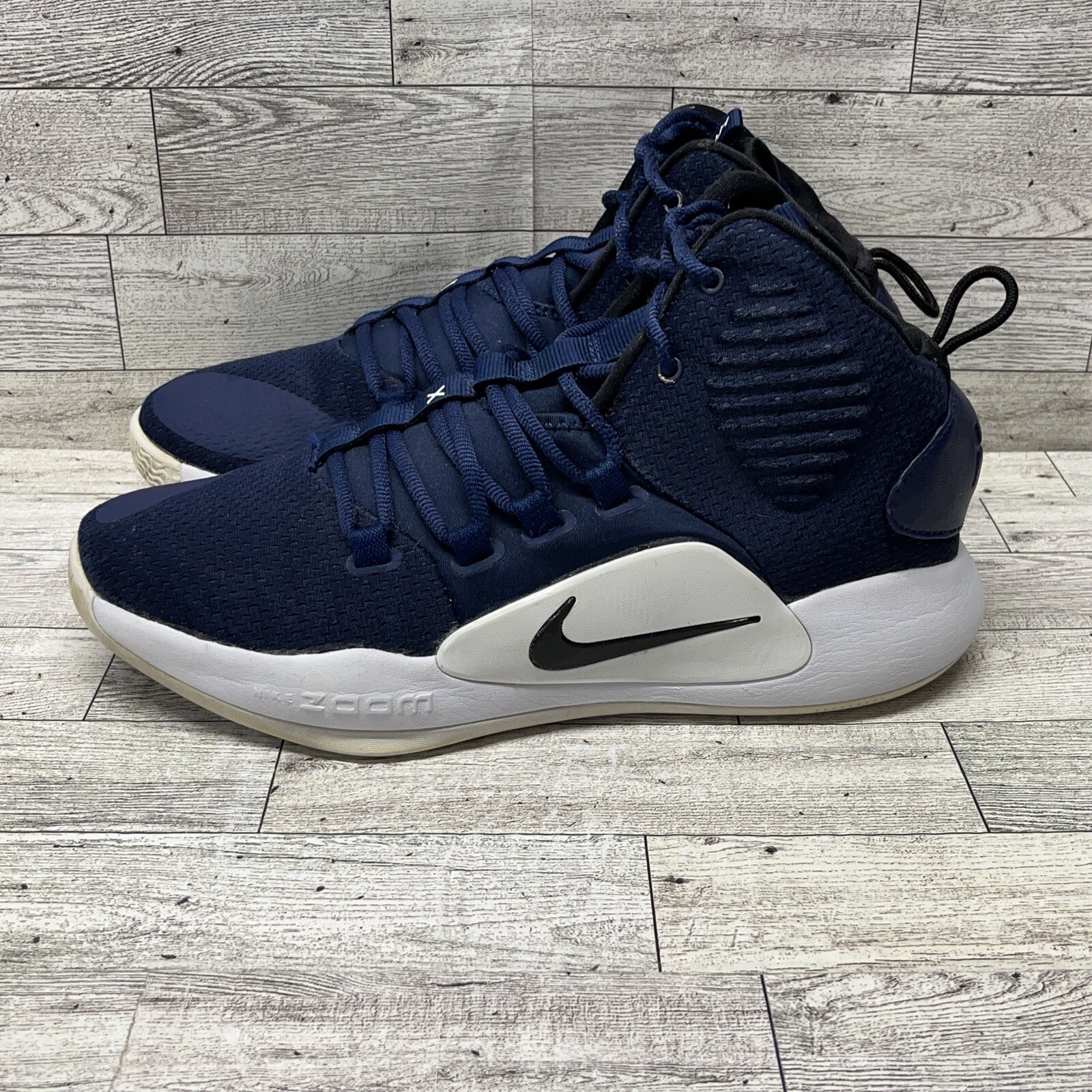 Nike Hyperdunk X TB Midnight Navy Blue Basketball Sho… - Gem