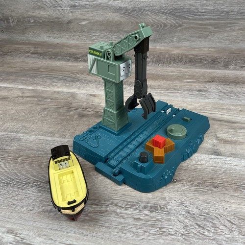 Thomas and Friends Trackmaster Cranky at Brendham Docks 2006 Hit Toy ...