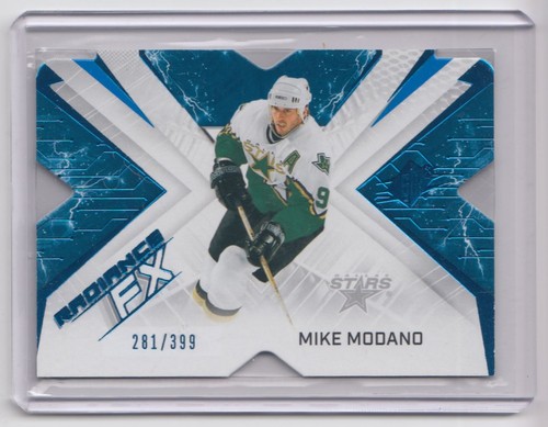 2022-23 SPx Radiance FX Blue Mike Modano /399 Dallas Stars #RFX-12 | eBay