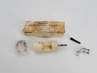 Garrard Large Record Spindle Type LRS3 with Box Vintage | eBay