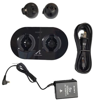 Sony Move Charging Station with DualShock 4 Adapters For PS4 | eBay