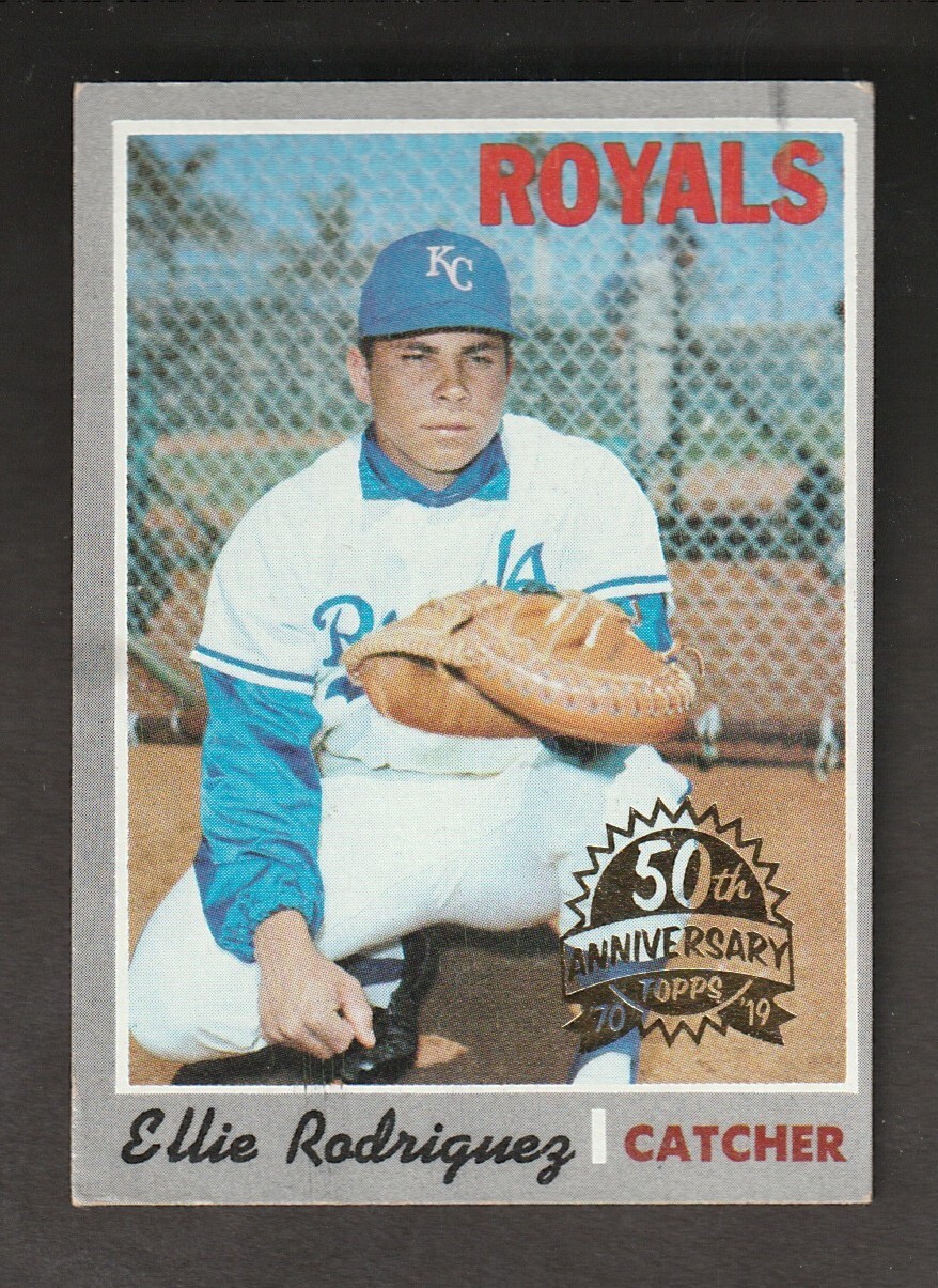 2019 Topps Heritage 1970 Original Buybacks #402 Ellie Rodriguez KC ...