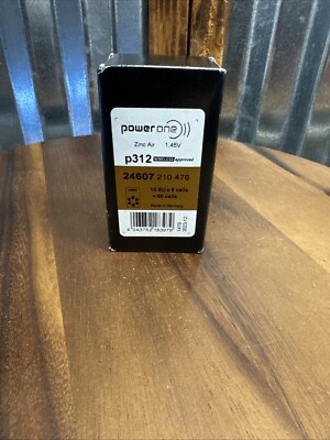 Power-One P312 312 Hearing Aid Battery - Lot of 10 (60 Batteries) | eBay