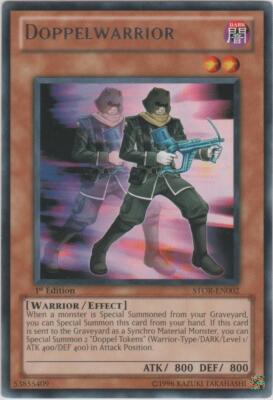 Yugioh Doppelwarrior STOR-EN002 Unlimited Rare Near Mint Fast Shipping ...