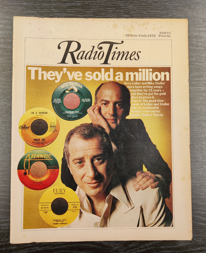 Radio Times: 26 June - 4 July 1975 (North) - Jerry Leiber & Mike ...