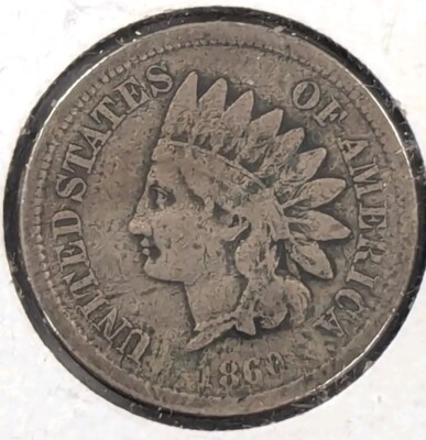 1860 (Pointed Bust) Indian Head Cent #624 | eBay