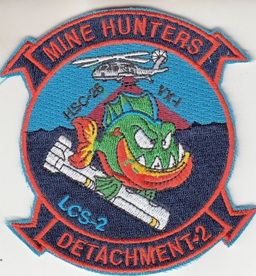HSC-26 CHARGERS MINE HUNTERS DETACHMENT 2 CHEST PATCH | eBay