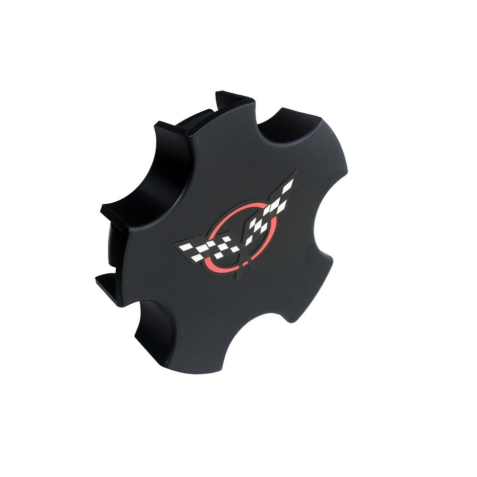 2Pc Fits 2000-2004 C5 Corvette Z06 Cross Flag Logo Wheel Center Caps ...