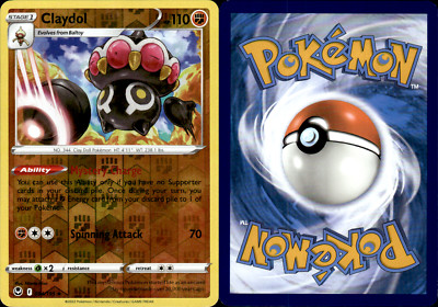 Reverse Holo Claydol 094/195 Uncommon Silver Tempest Pokemon TCG | eBay