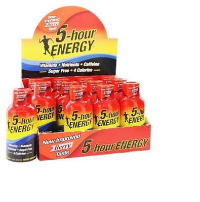 5 Hour Energy Regular Strength Berry 12/ct Wholesale Price 5hr Energy ...