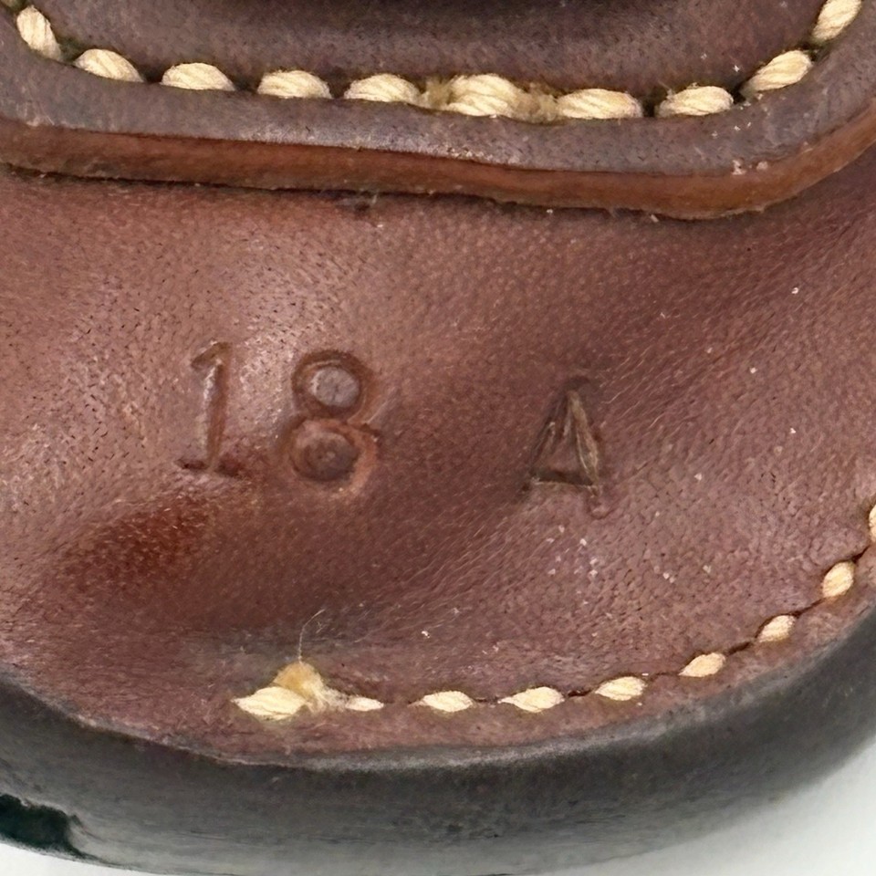 Bianchi Holster Model 18A Leather Clip-On Brown Right-Hand Revolver USA ...