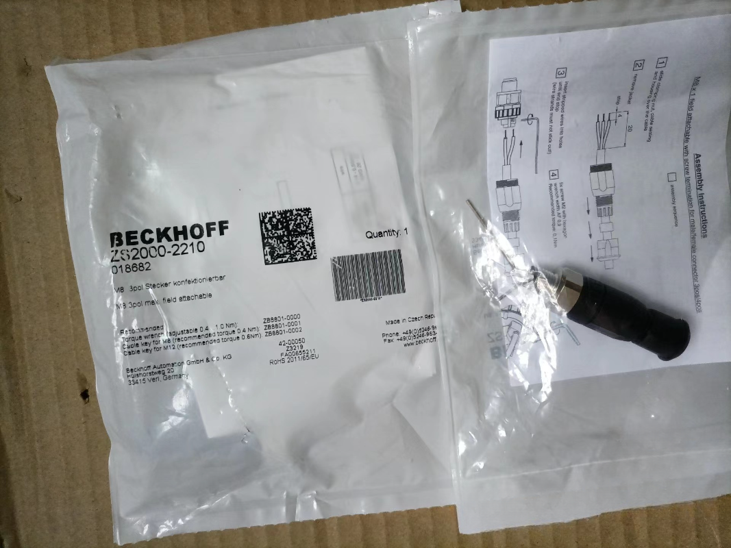 1pcs NEW Beckhoff ZS2000-2210 | eBay