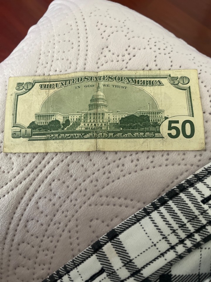 misprinted 1996 50 dollar bill | eBay