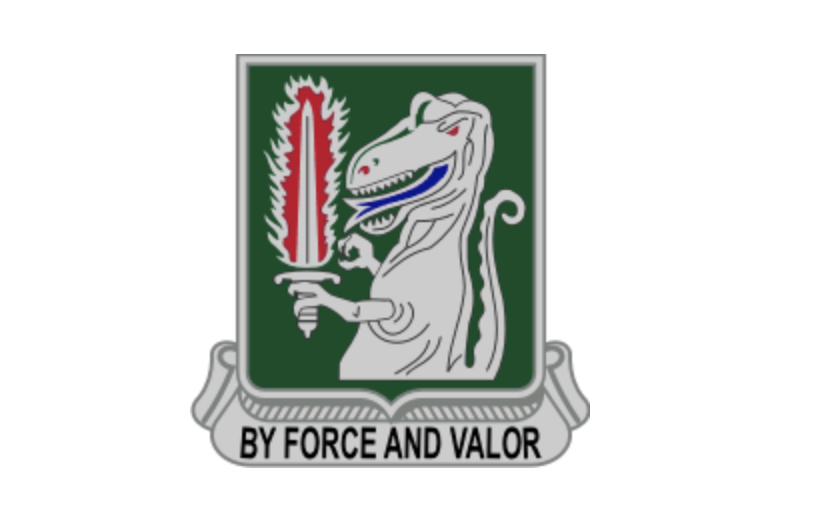 4" 40th armored regiment by force and valor army bumper sticker decal ...