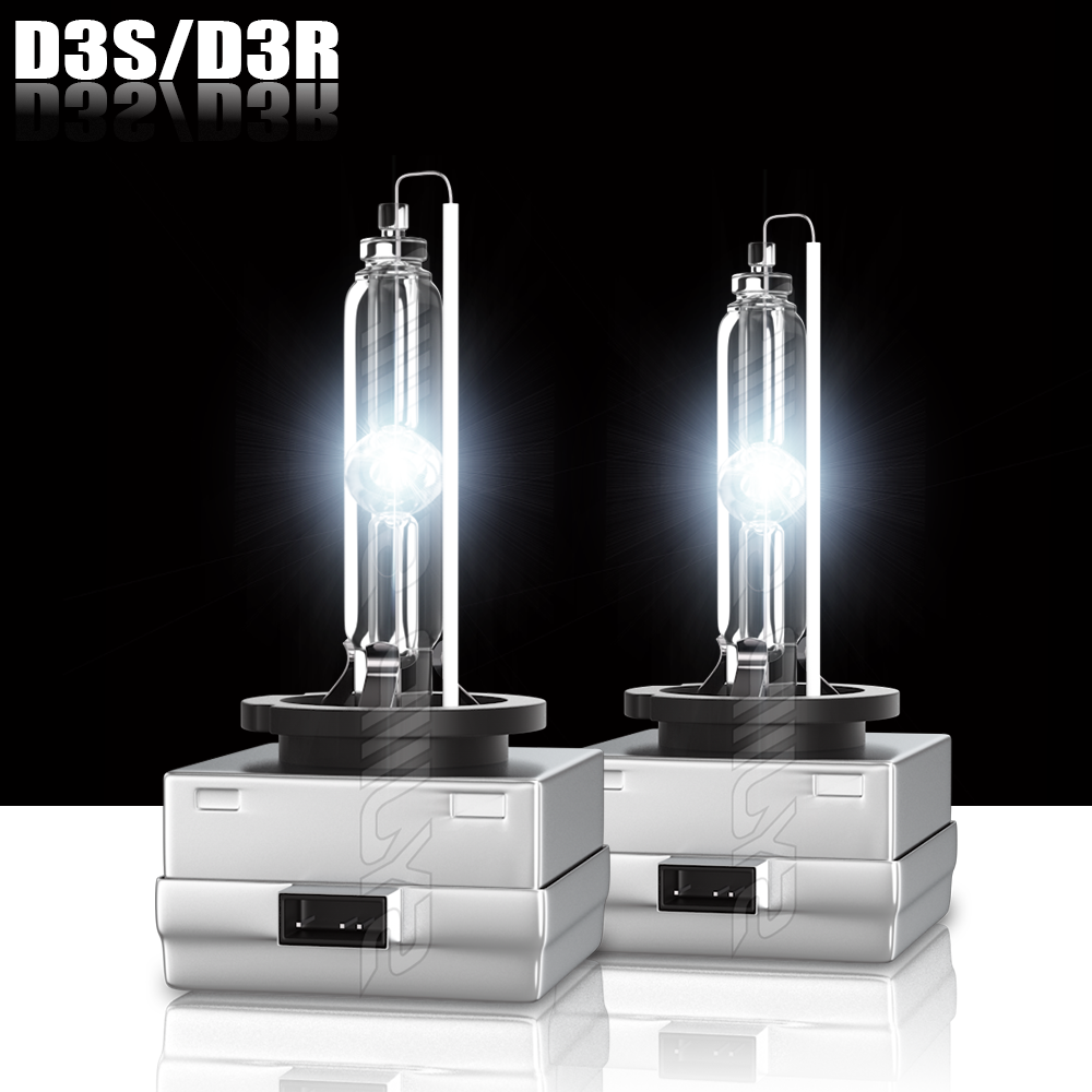 2X LED Headlight Bulbs Replace D3S D3R HID Xenon Super White Conversion ...