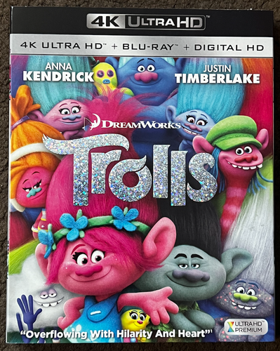 TROLLS (2017) - 4K Ultra HD UHD disc only (No Blu-ray or Digital Copy ...
