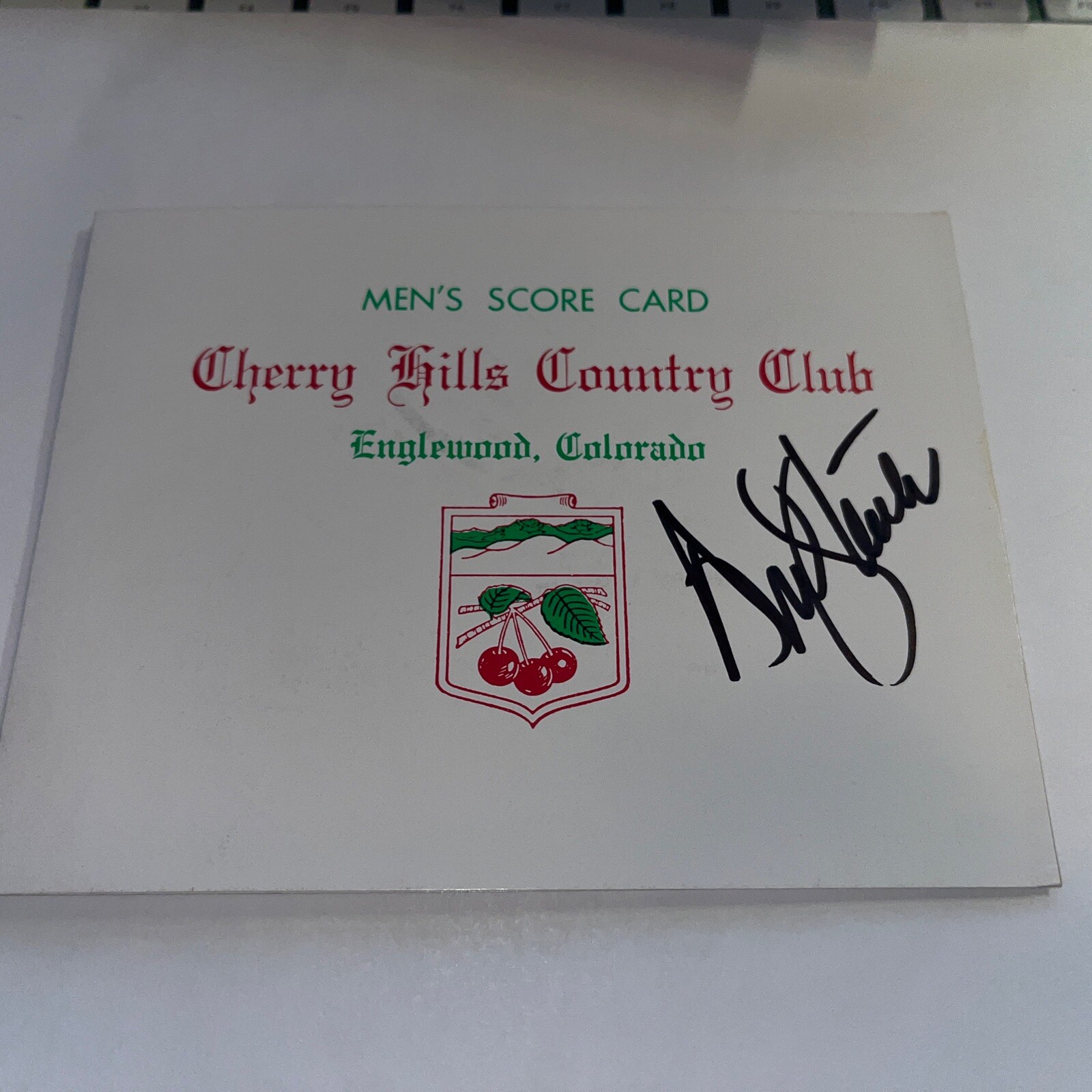 Andy North 1978 US Open Winner Signed Cherry Hills Scorecard | eBay