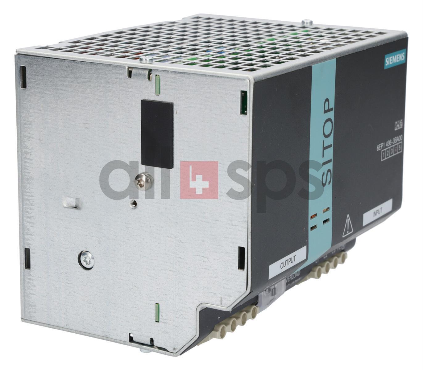 SITOP MODULAR 20 GEREGELTE STROMVERSORGUNG - 6EP1436-3BA00 (USED) | eBay