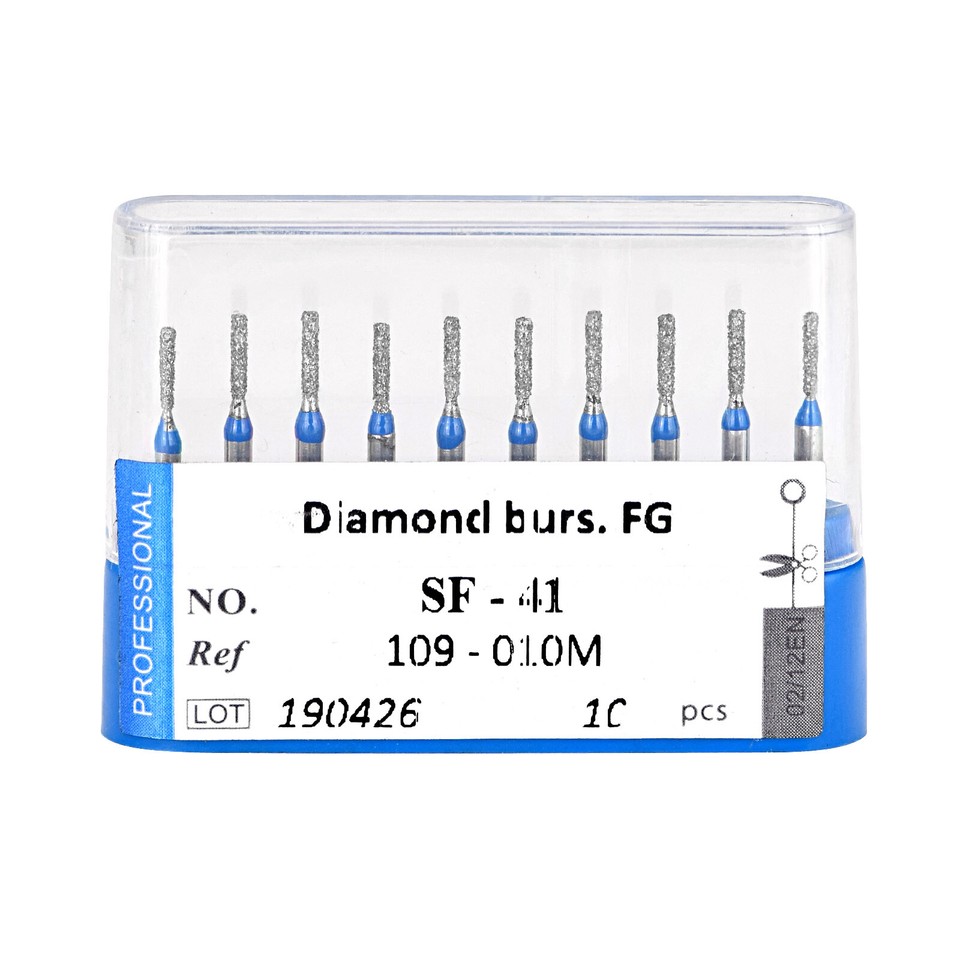 28 Types Dental Diamond Burs High Speed Handpiece Friction Grip 1.6MM ...